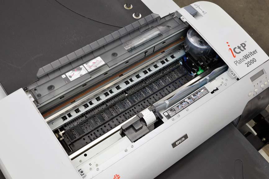 Lot #21: GLUNZ & JENSEN ICTP PLATEWRITER 2000 PLATE SETTER - WireBids